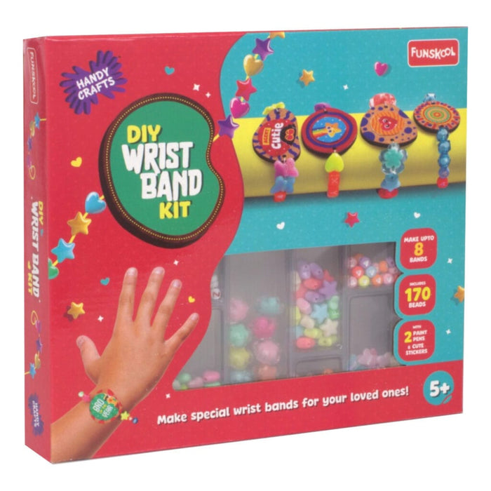 Funskool Handycrafts DIY Wristband Kit – Rainbow Toys
