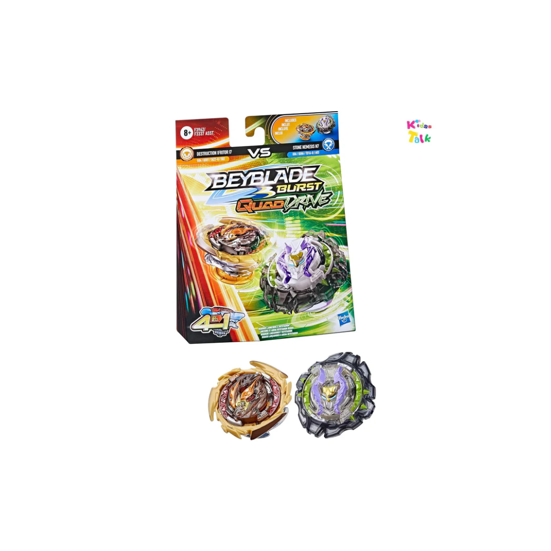 Hasbro Bey Stone Nemesis N7 Dstr Ifritor I7 Byblade – Rainbow Toys