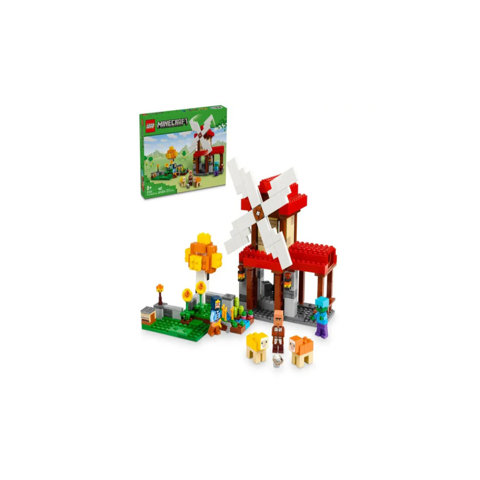 Lego 21262 Minecraft The Windmill Farm (462 Pieces) – Rainbow Toys