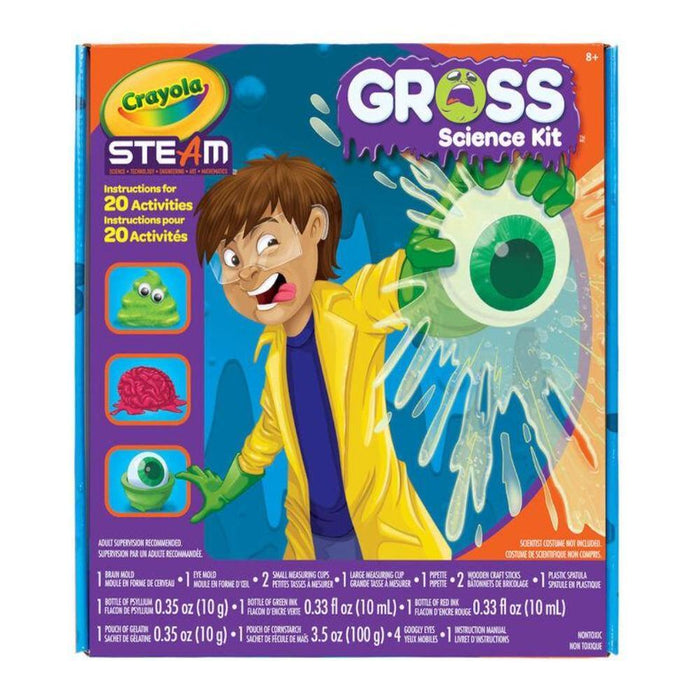 Crayola STEAM Gross Science Kit – Rainbow Toys
