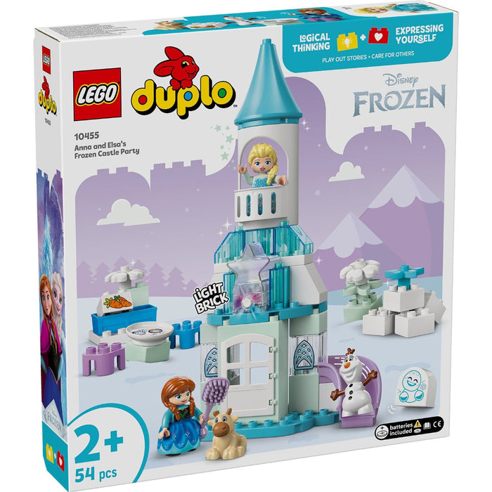 Lego 10455 Duplo Anna And Elsa's Frozen Castle Party (54 Pieces ...