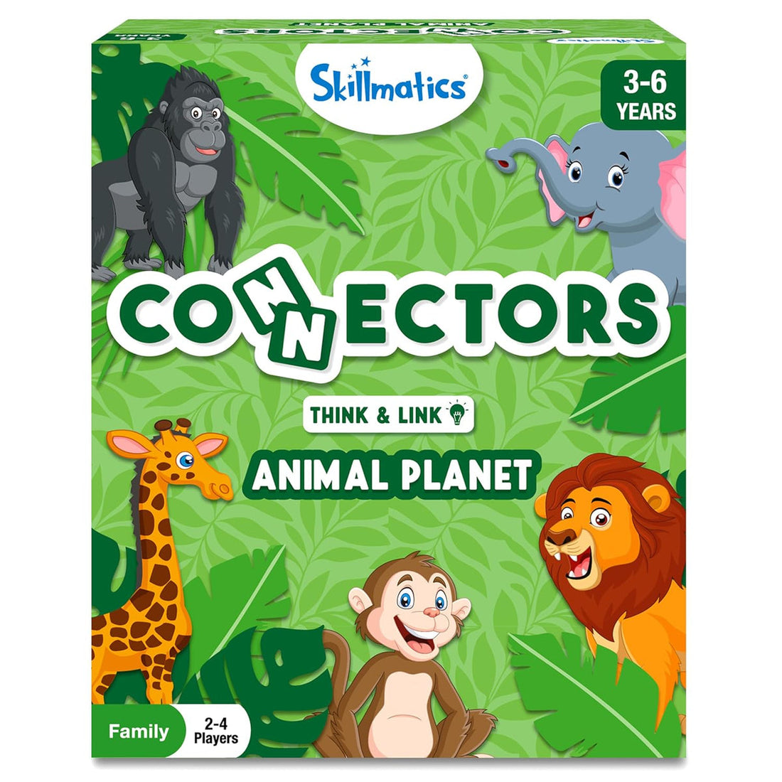 Skillmatics Connectors Think & Link Animal Planet Educational Board Ga ...