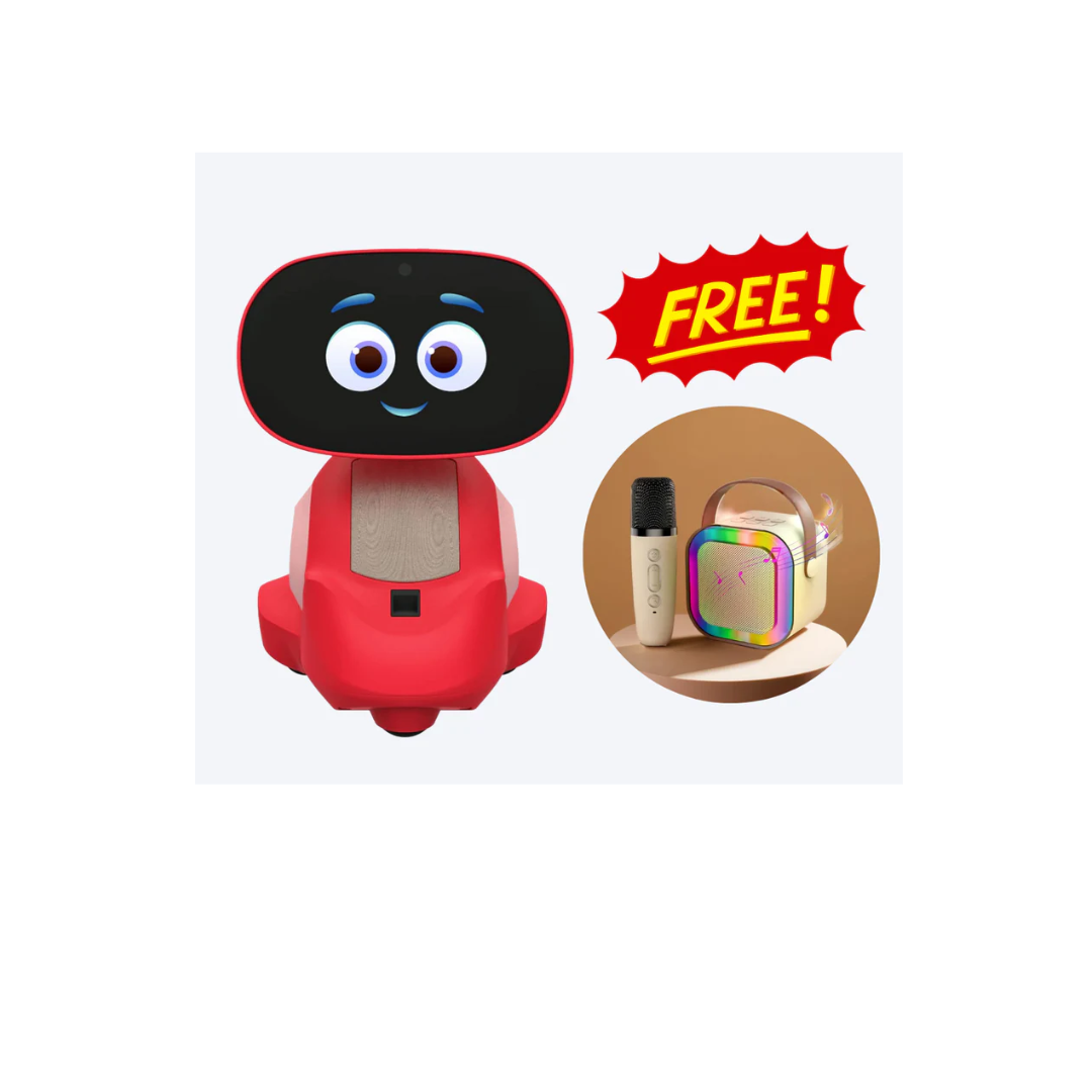 Miko 3 Ai Powered Smart Robot FREE Bluetooth Karaoke Mic – Rainbow Toys