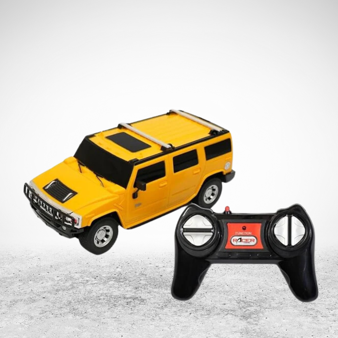 Road Burner Rechargable Remote Control Car for Kids Hummer H2 Full Fun ...