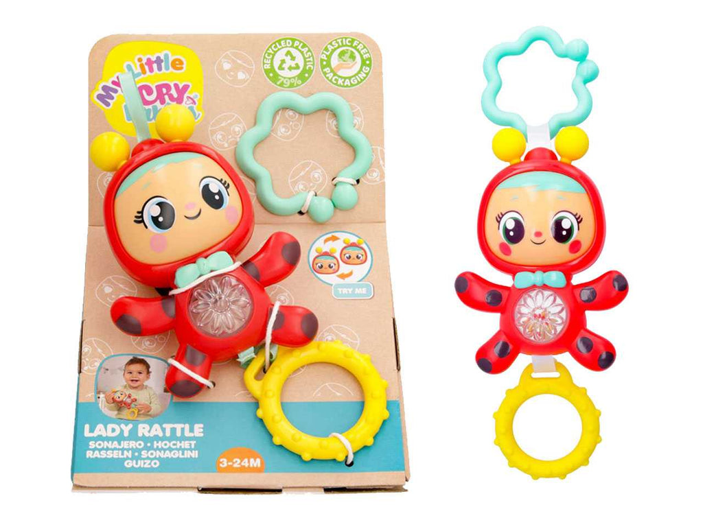 IMC Toys My Little Cry Babies- Lady Rattle – Rainbow Toys