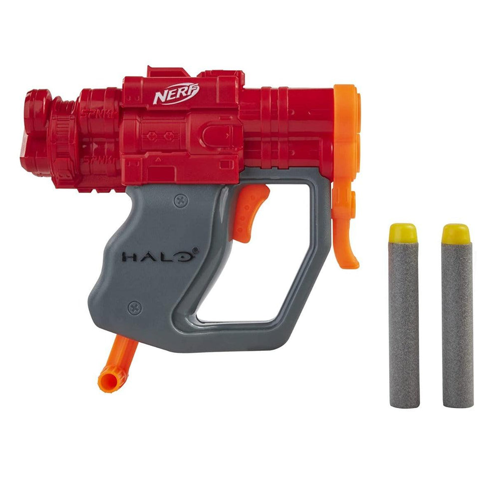Hasbro Nerf MicroShots Halo SPNKR,Mini Dart-Firing Blaster and 2 Nerf ...